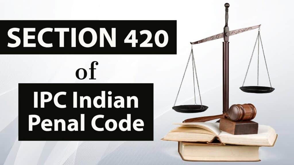 SECTION 420 OF INDIAN PENAL CODE - Jyoti Judiciary CLAT